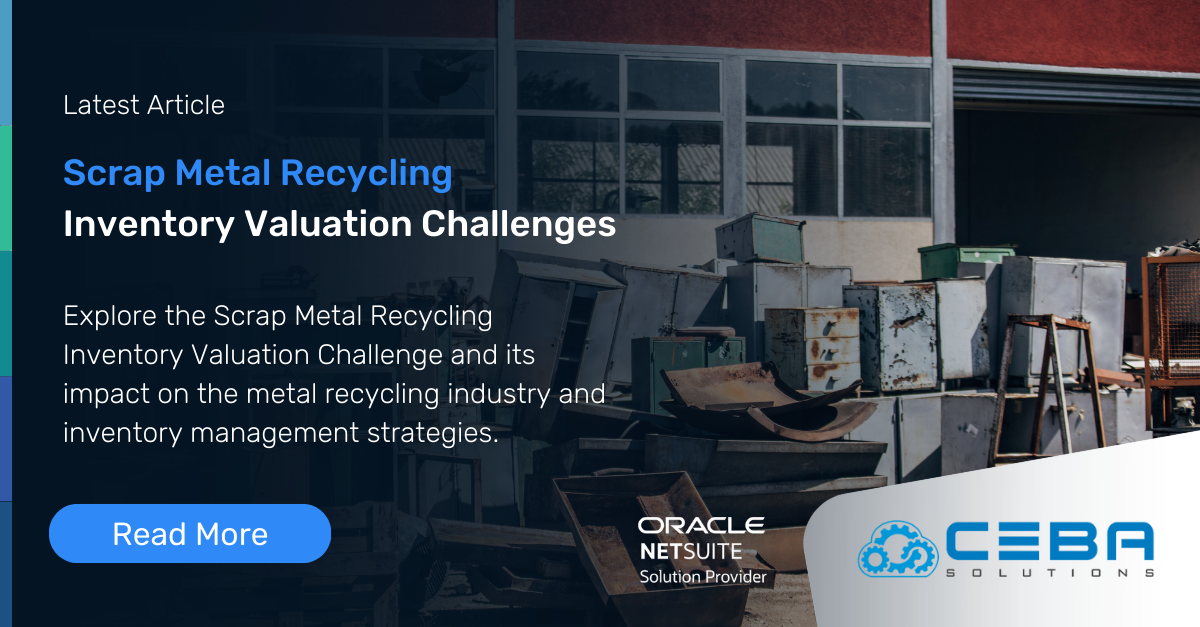 The Scrap Metal Recycling Inventory Valuation Challenge